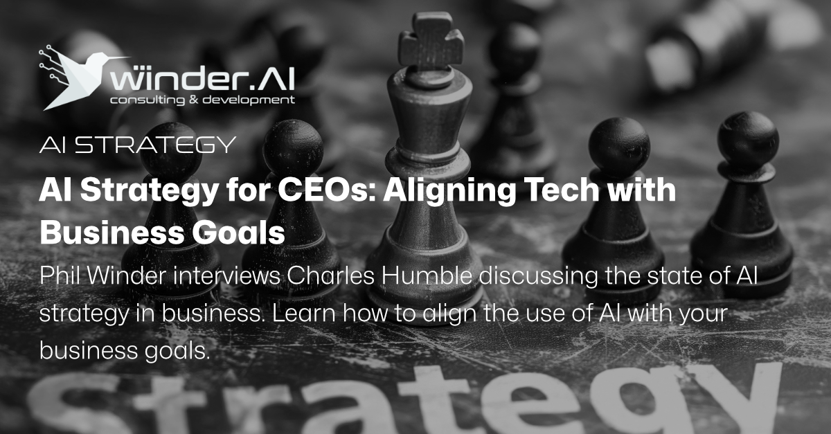 AI Strategy for CEOs: Aligning Tech With Business Goals AI Strategy for CEOs: Aligning Tech With Business Goals