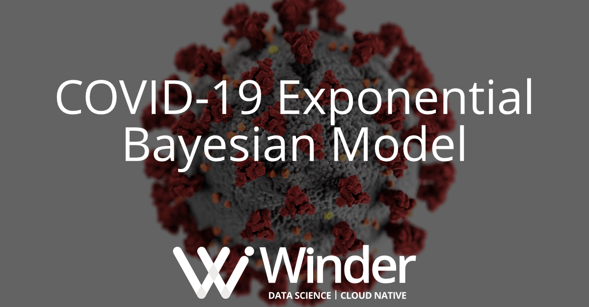 COVID-19 Exponential Bayesian Model