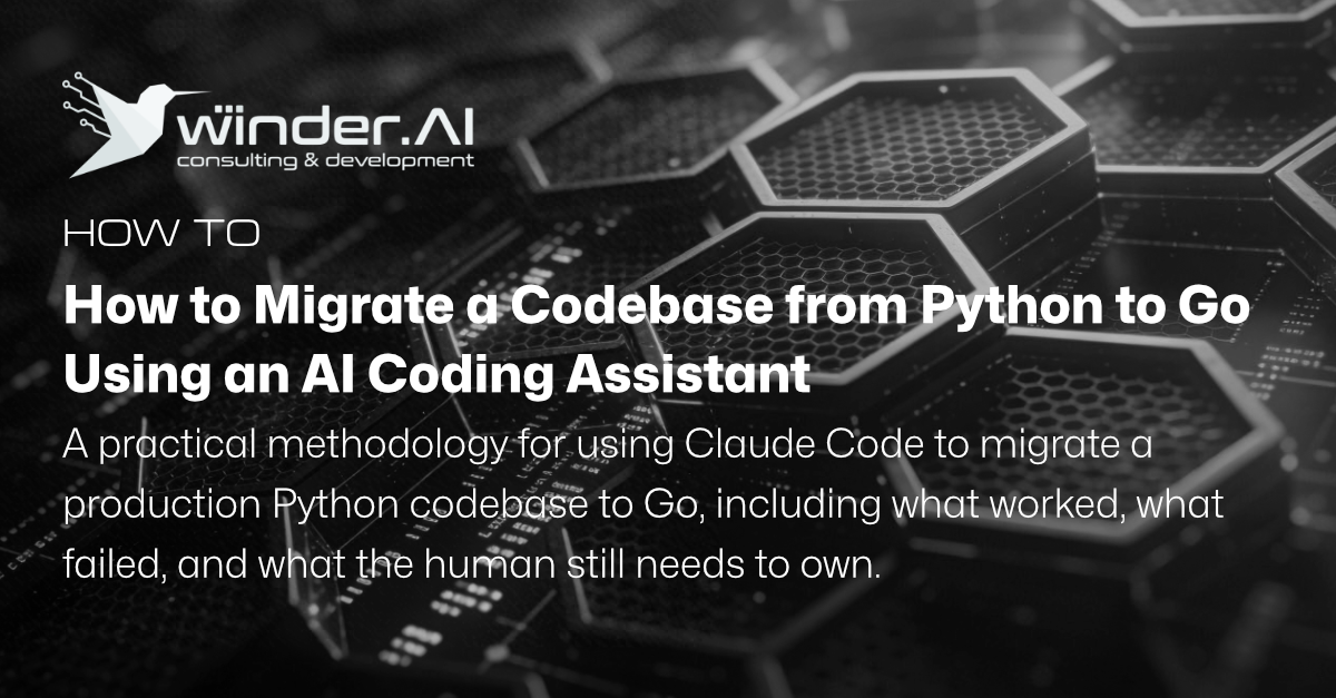 How to Migrate a Codebase From Python to Go Using an AI Coding Assistant